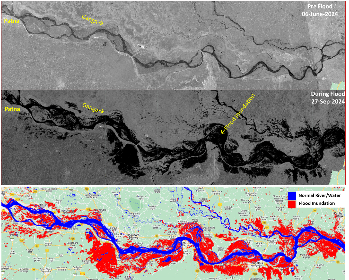 Floods in Northern Bihar, September 2024- A Changing Flood Pattern ...