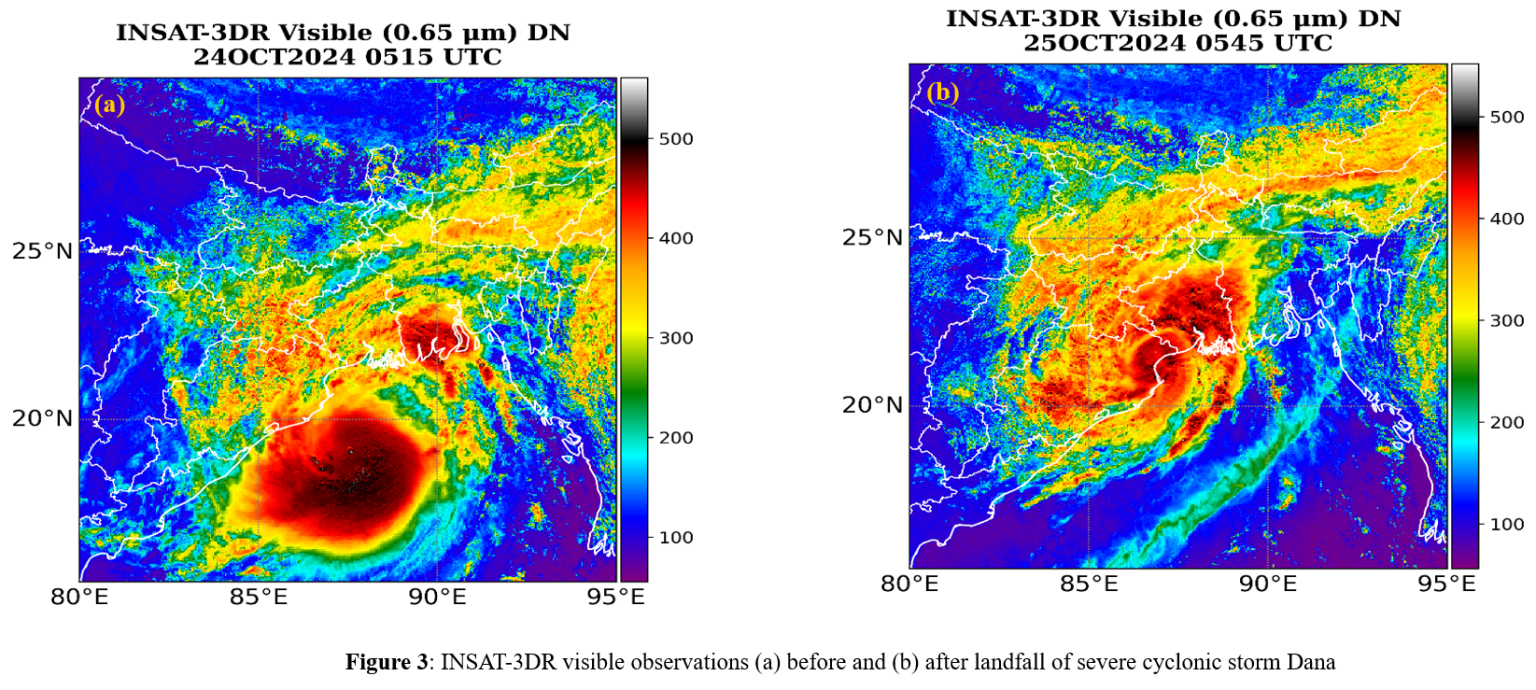 Satellite Observation for Severe Cyclonic Storm “Dana” - Sudoor Manthan ...